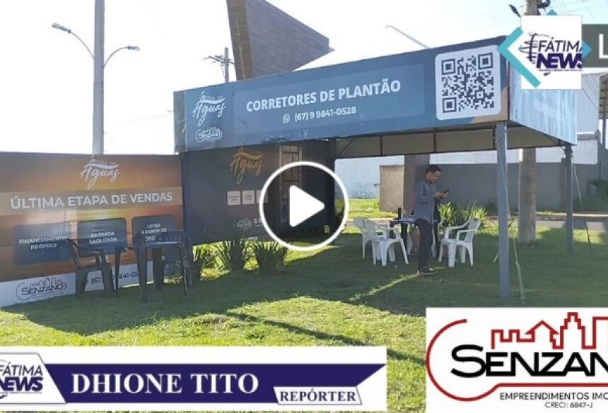 AO VIVO: Saiba tudo funciona as vendas no condomínio Portal das Águas ...