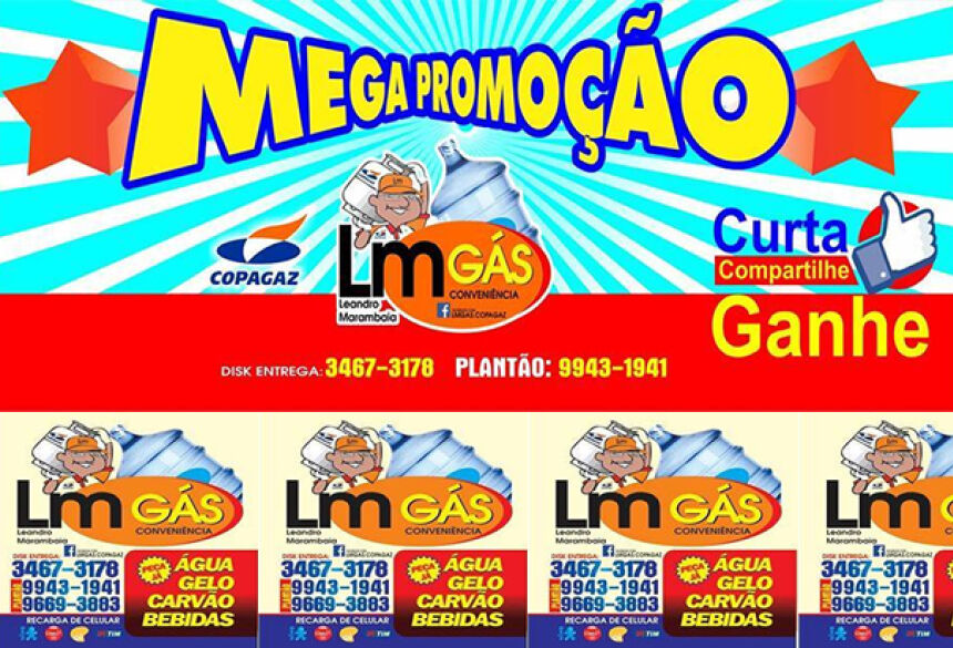 LM Gás com grandes promoções toda semana “Ligou Chegou” em FÁTIMA DO ...