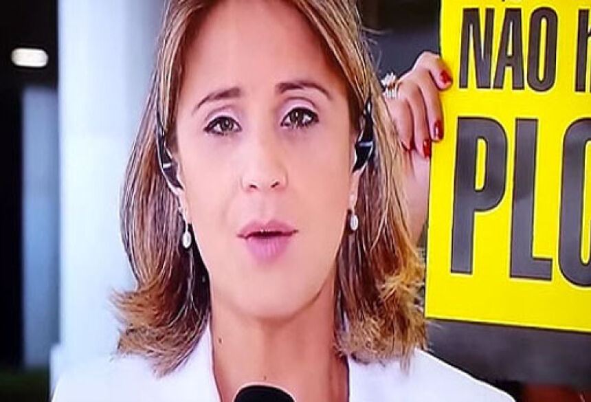 Mulher invade link com protesto no Jornal Hoje; Evaristo elogia ...