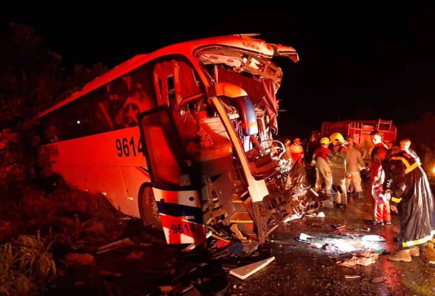 Colisão Entre ônibus E Carreta Deixa 6 Mortos E 26 Feridos Na Br 364 Em