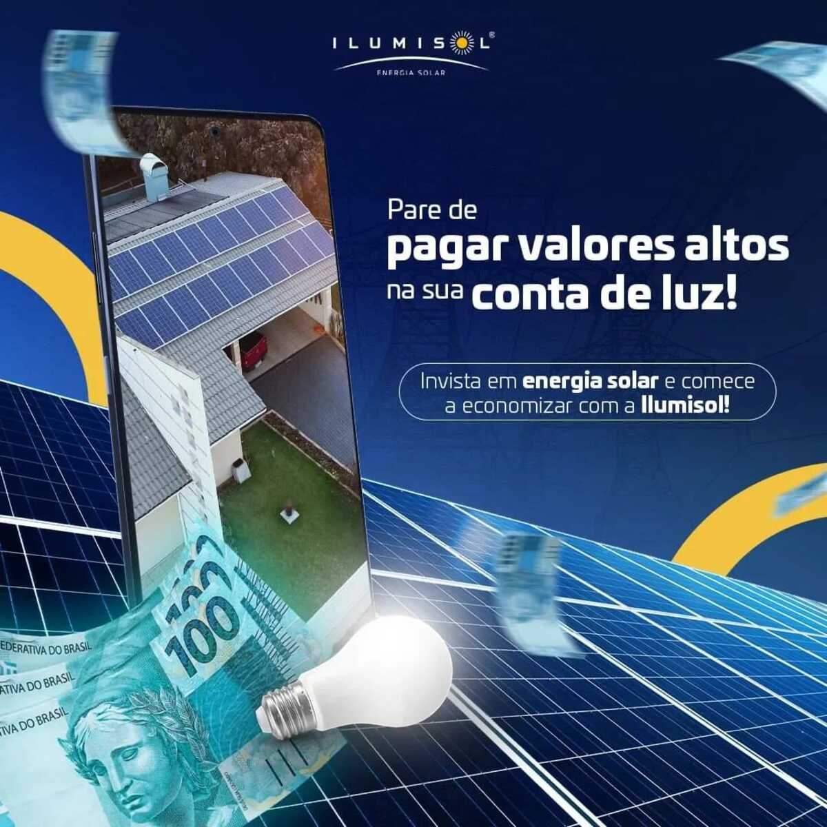 Invista em energia solar e comece a economizar com a Ilumisol; veja como fazer - Fátima News
