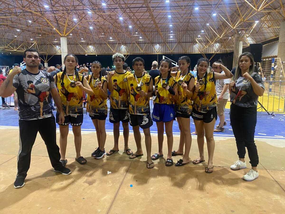 Equipe W.J FIGHT/FFT conquista vitórias na copa MS de Kickboxing e garante vagas na copa Brasil ...