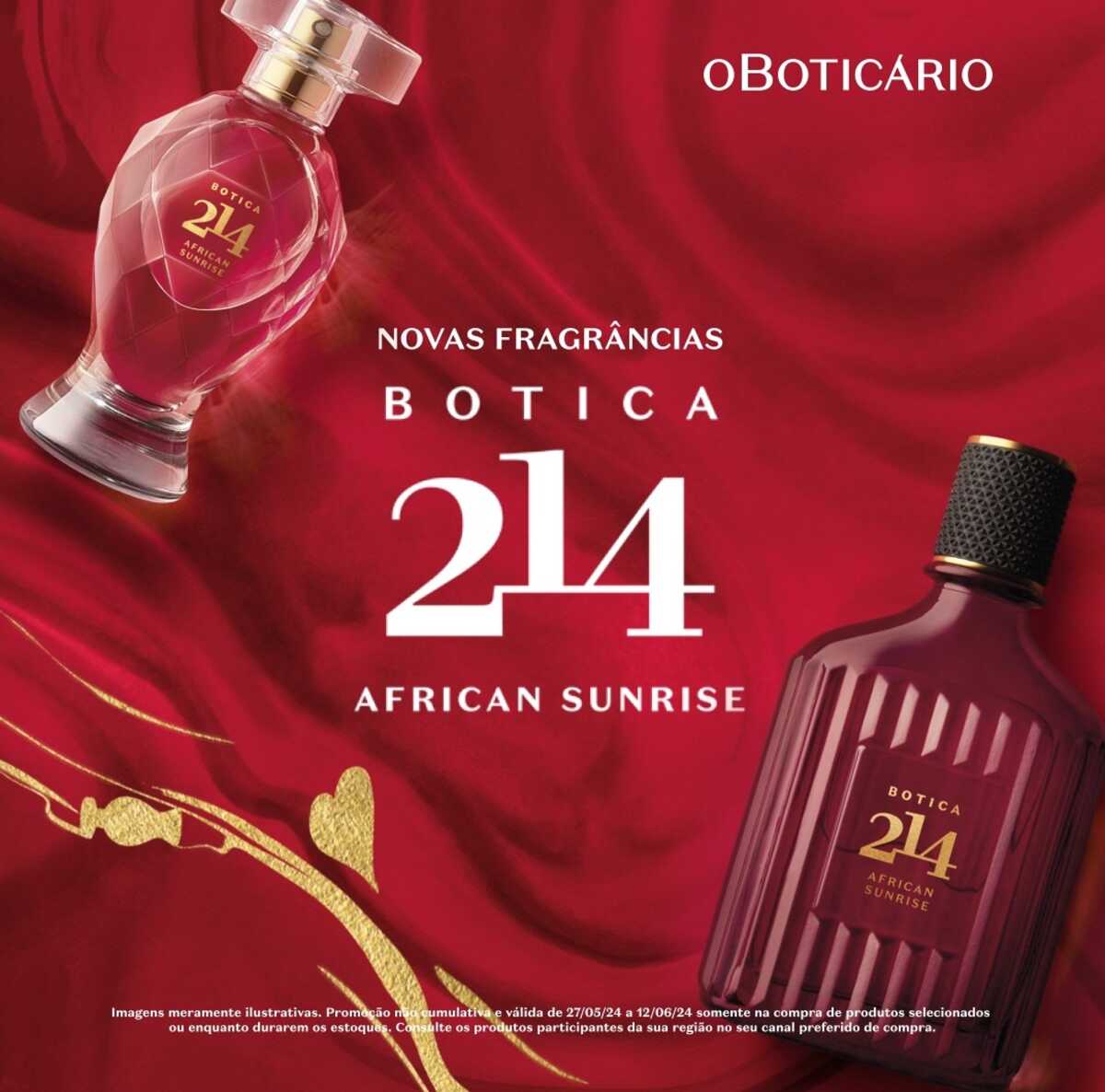 Botica 214 African Sunrise Floral Frutal Eau De Parfum tem no O ...