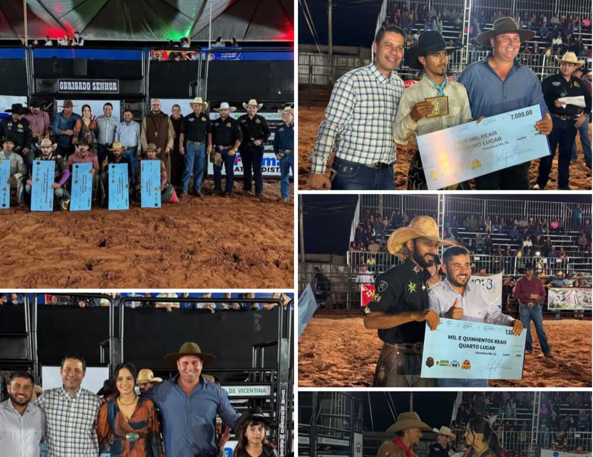Confira quem foram os campeões do Rodeio em touros dos 38 anos de ...