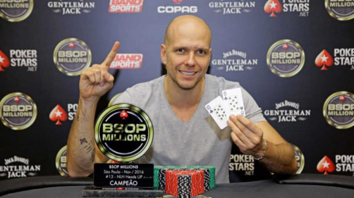 Fernando Scherer, o Xuxa, ganha R$ 34 mil em torneio de poker - Fátima News
