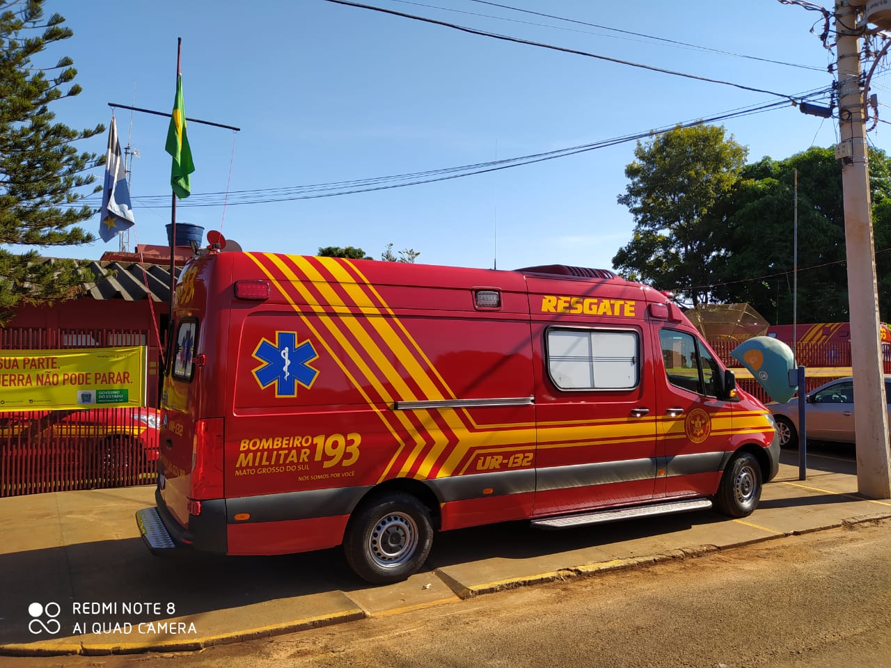 Bombeiros comemoram chegada de nova Unidade de Resgate em Fátima do Sul ...